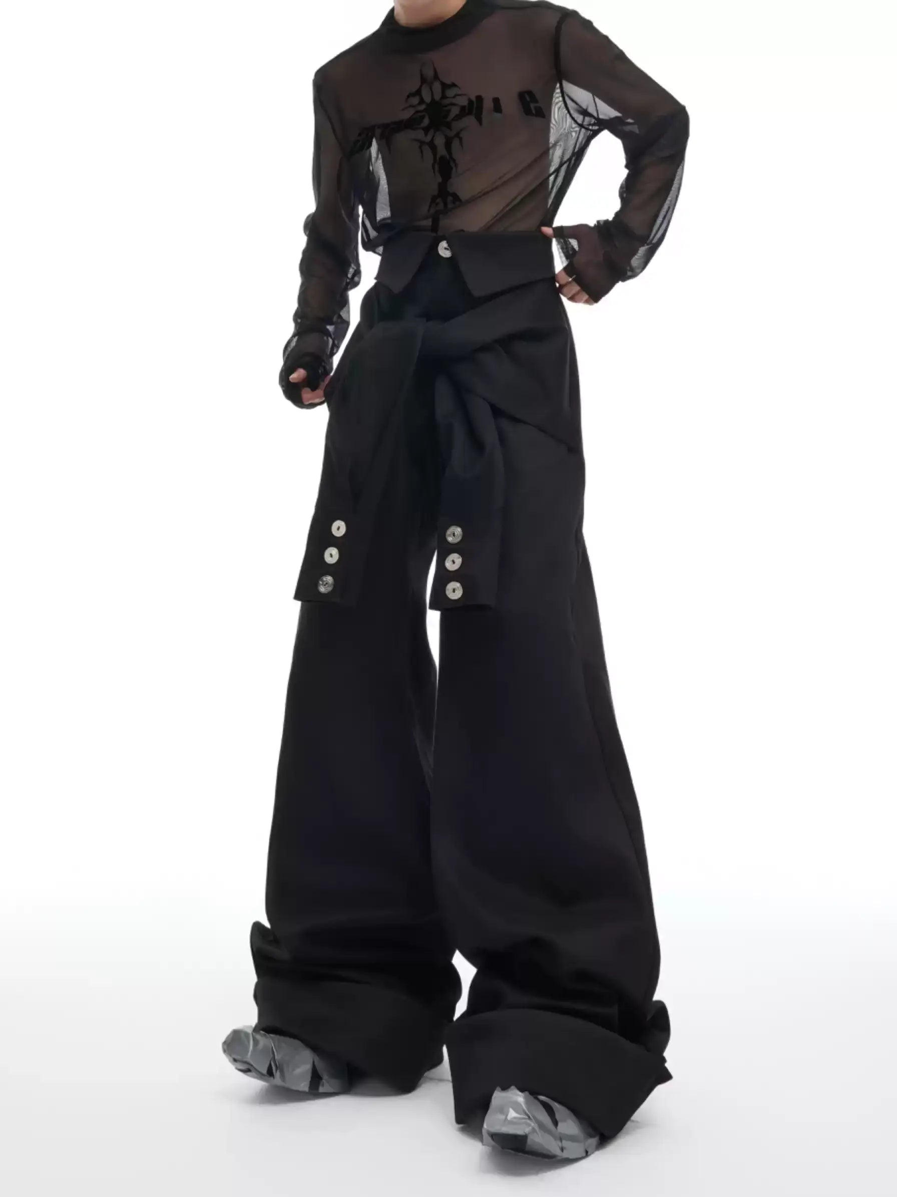 waist shirt design niche pants nc0180 – NOCT