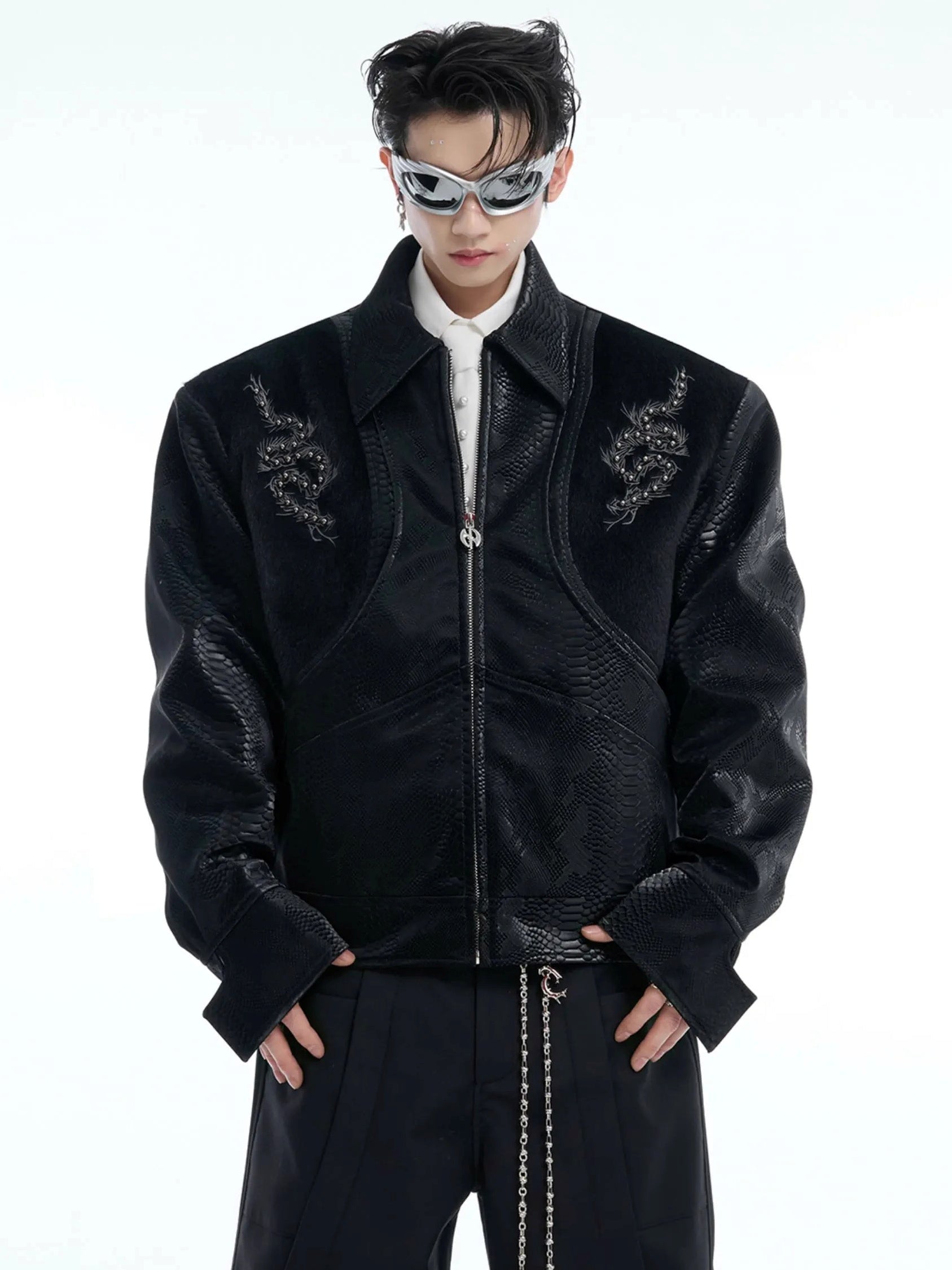bone design velvet jacket nc0287 – NOCT